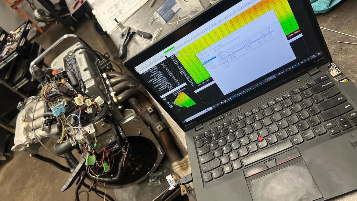 ASM Service- Modified S2000 Engine Harness for K20/24 to AEM Infinity ...