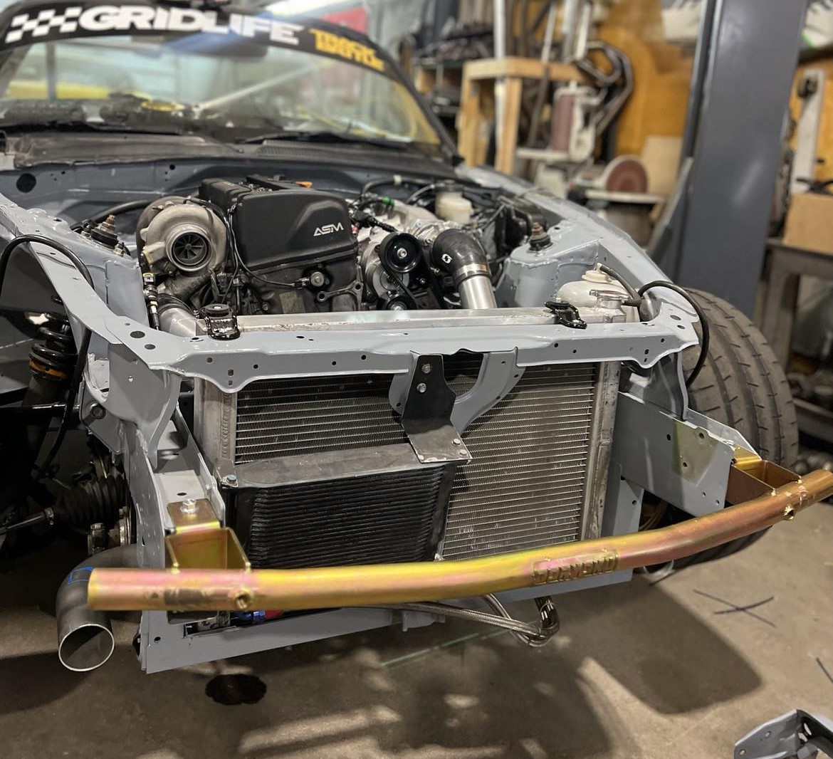 Honda S2000 Doryoku front bumper track bars.. ASMotorsports Store
