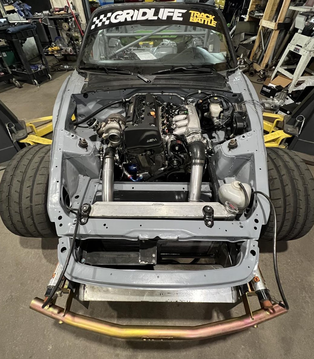 Honda S2000 Doryoku front bumper track bars.. ASMotorsports Store